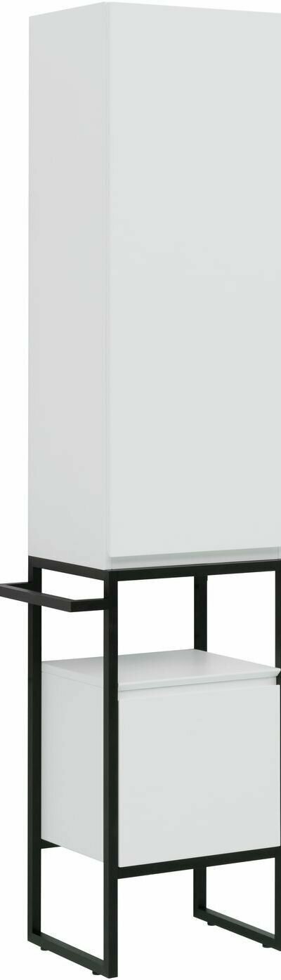 Шкаф-пенал Allen Brau Priority 40 1.31005. WM R белый матовый – шкаф для ванной комнаты