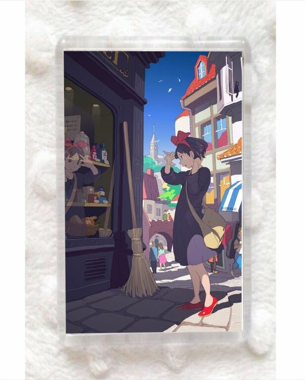 Магнит акриловый Ведьмина Служба Доставки №6