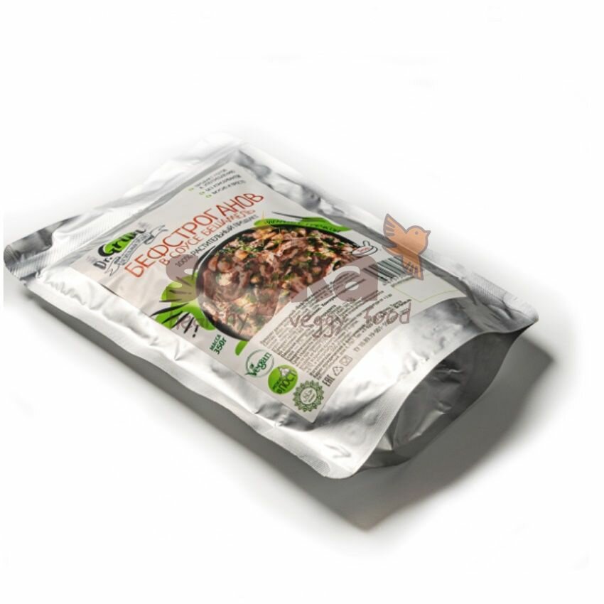 Бефстроганов растительный в соусе Бешамель Dr.Grun, 350г