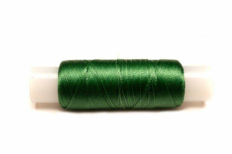 Нить для бисера Tytanium, диаметр 0,1мм, длина 110м, цвет зеленый, полиамид/полиэстер, 1030-005, 1шт