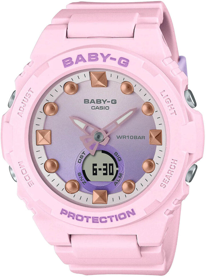 Наручные часы CASIO, розовый