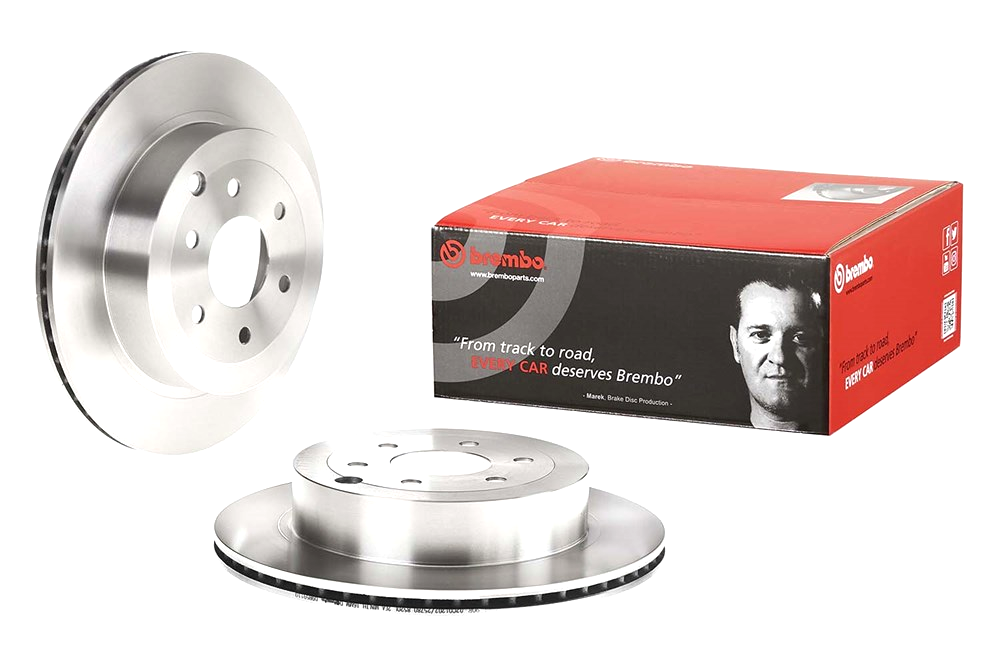 BREMBO 09. B591.10 (0986479533 / 09B59110 / 17886) диск тормозной задний вентилируемый Nissan (Ниссан)
