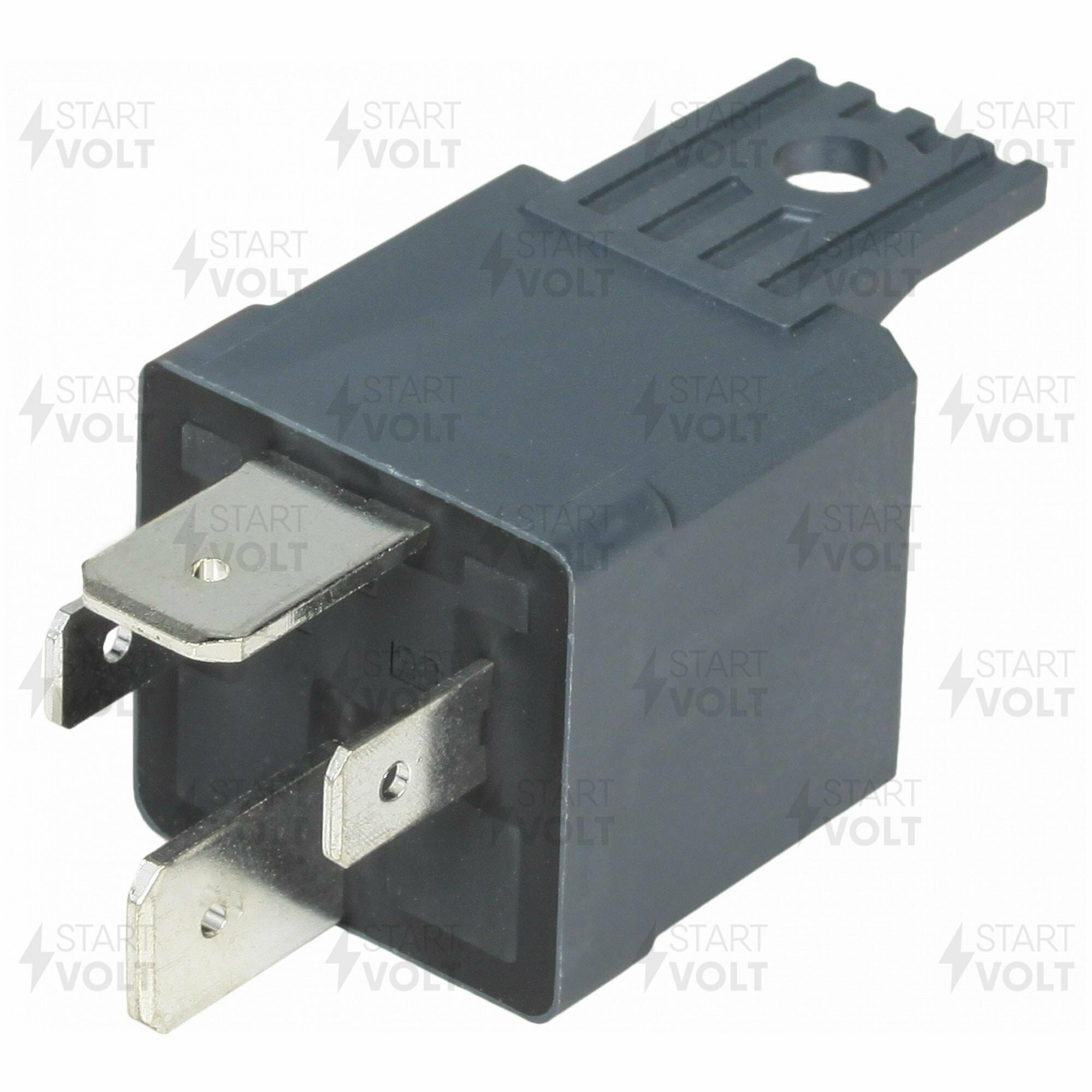 Реле автомобильное защиты стартера 4 конт. 12V 50A (без резист. с кронштейном) (SCR 0333) STARTVOLT SCR 0333