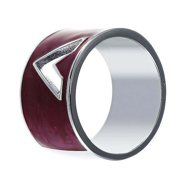 Кольцо, серебро, 925 проба, эмаль