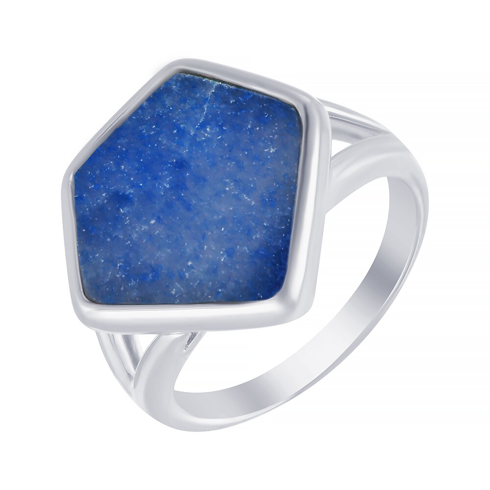 Кольцо, серебро, 925 проба, жадеит