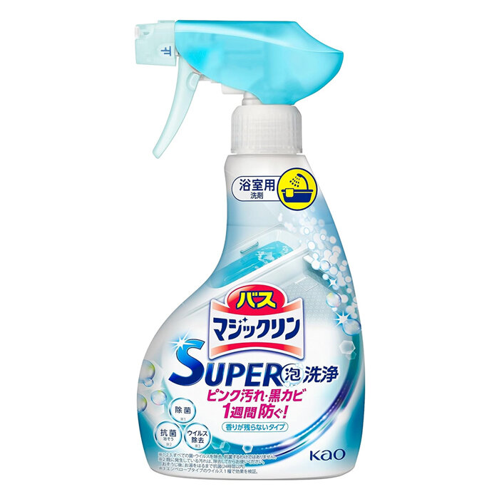 Пенящееся моющее средство для ванной комнаты КAO "Magiclean" Super Clean без аромата 350 мл.