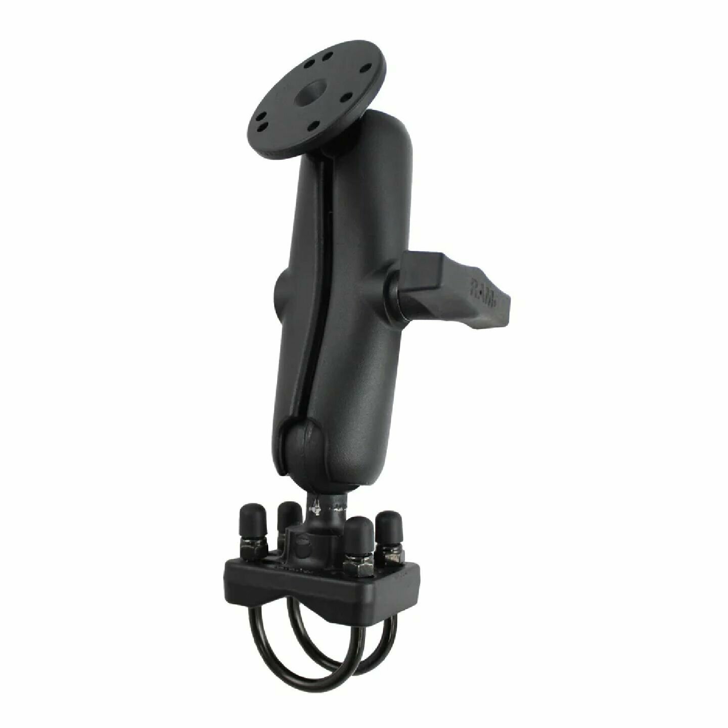 RAM-101U-235-1 Мото крепление RAM 2 U-дужки на руль 32-38 мм, муфта 140 мм, шары 38 мм