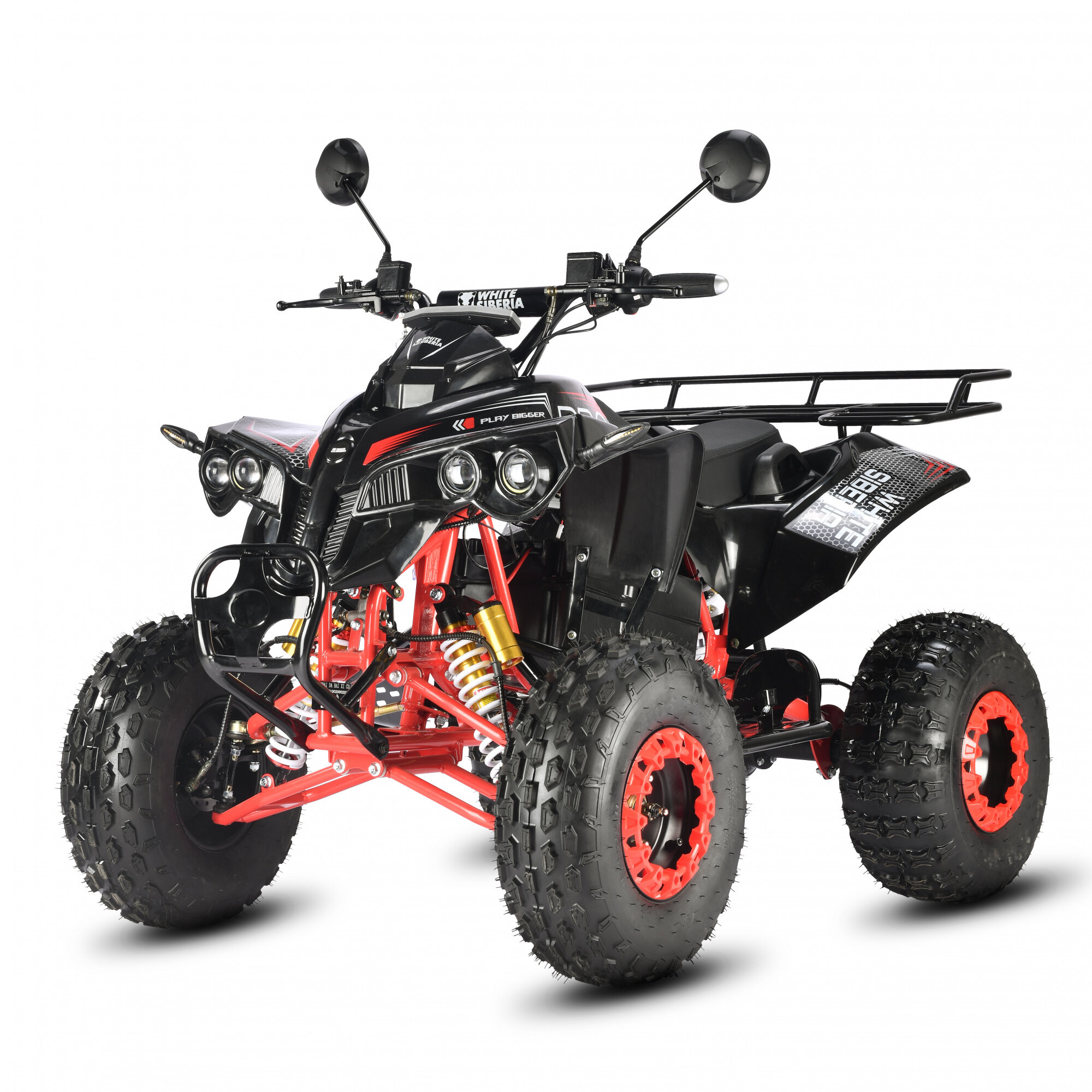 Электроквадроцикл WHITE SIBERIA SNEG PRO R 3000W 60V/20Ah SLA