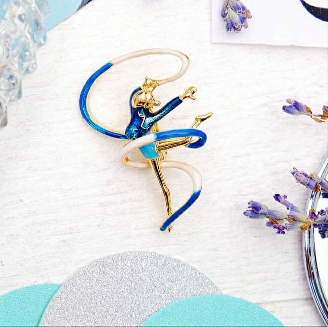 Брошь, эмаль