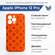 Чехол MEJI, для iPhone 12 Pro Louis Vitton, полиуретан, защита камеры, оранжевый