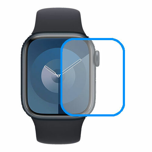 Скрин Мобайл защитный экран для Apple Watch Series 9 - 41 MM из нано стекло 9H