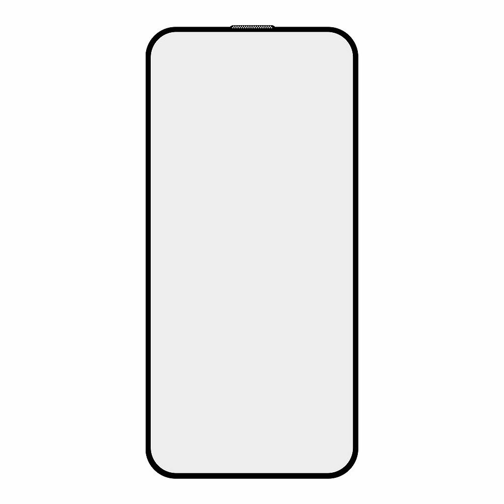 Защитное стекло Mr.cat для iPhone 15 Plus/16 Plus Anti-Static/Plasma Spraying черное (ударопрочное)