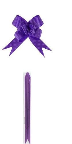 Бант-бабочка. МИЛ.3см. Горошек. фиолетовый (БЛ-6499)