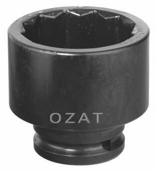 Ударная головка 12-гранная, 1", посадка 1"