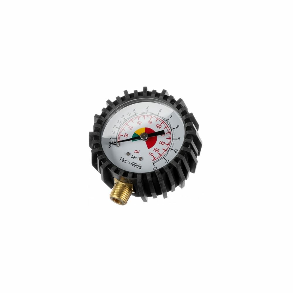 Манометр с резиновым покрытием (63 мм; 1/4) INTERTOOL PT-0502, резиновая, защищенная