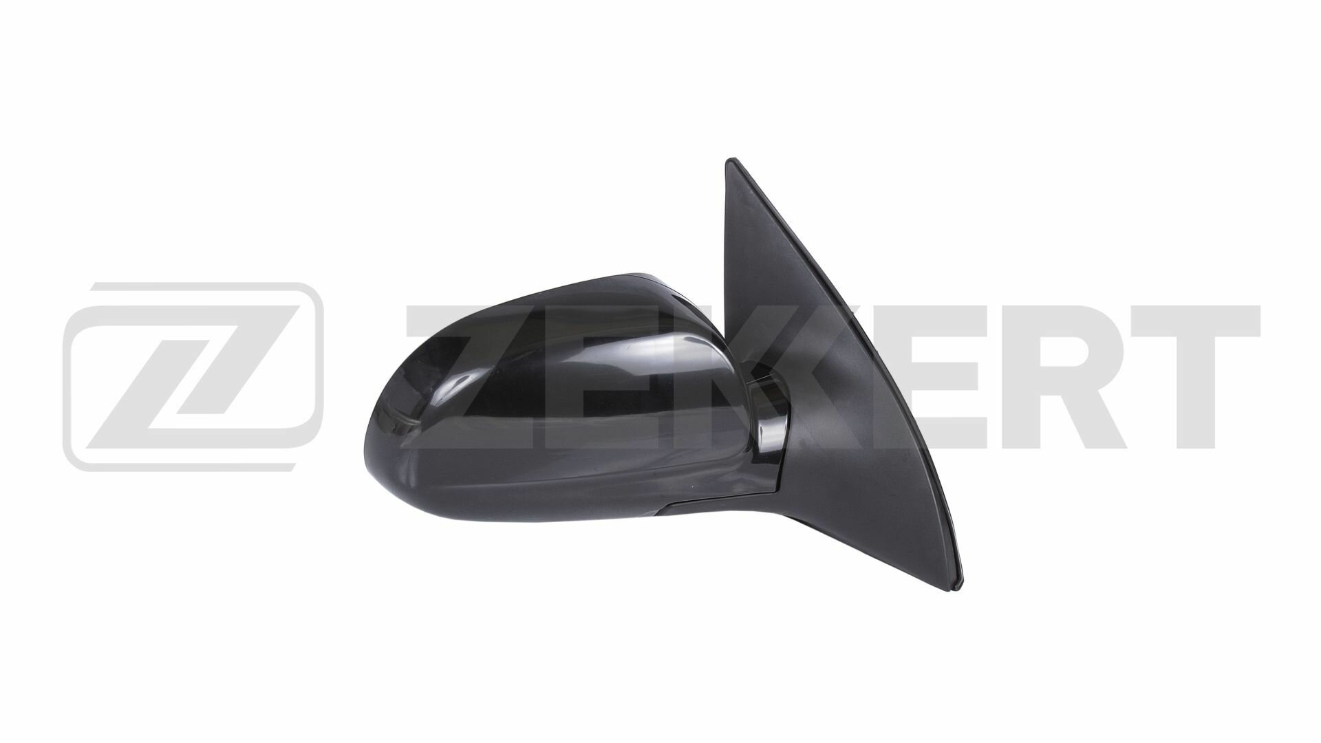 Зеркало в сборе правое, черное, выпуклое, эл регул для Шевроле Лачетти SP-4186 ZEKKERT