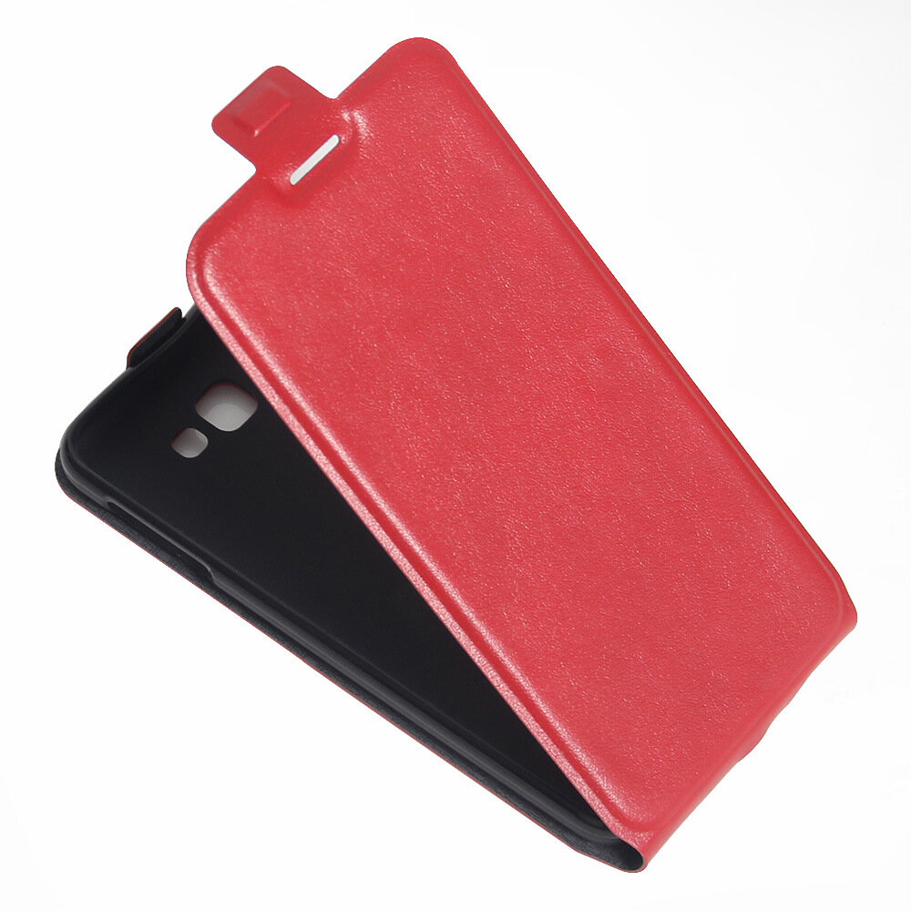 Чехол-флип MyPads для Samsung Galaxy J1 Mini Prime 2016 Dual Sim 4.0 (SM-J106) вертикальный откидной красный