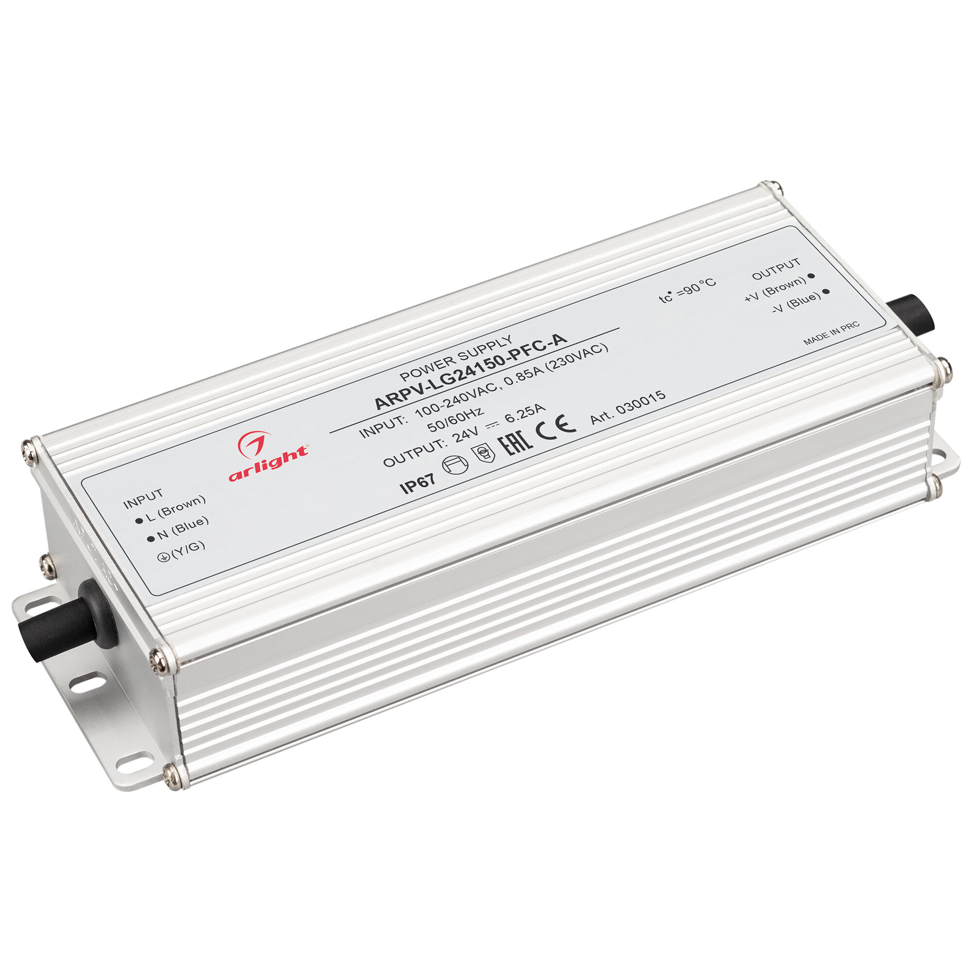 Источник напряжения Arlight Блок питания ARPV-LG24150-PFC-A (24V, 6.25A, 150W)