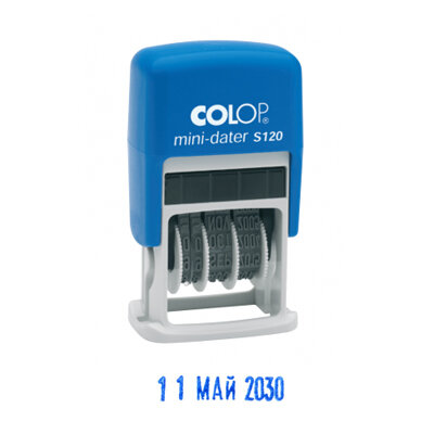 COLOP S120 мини-датер кириллица