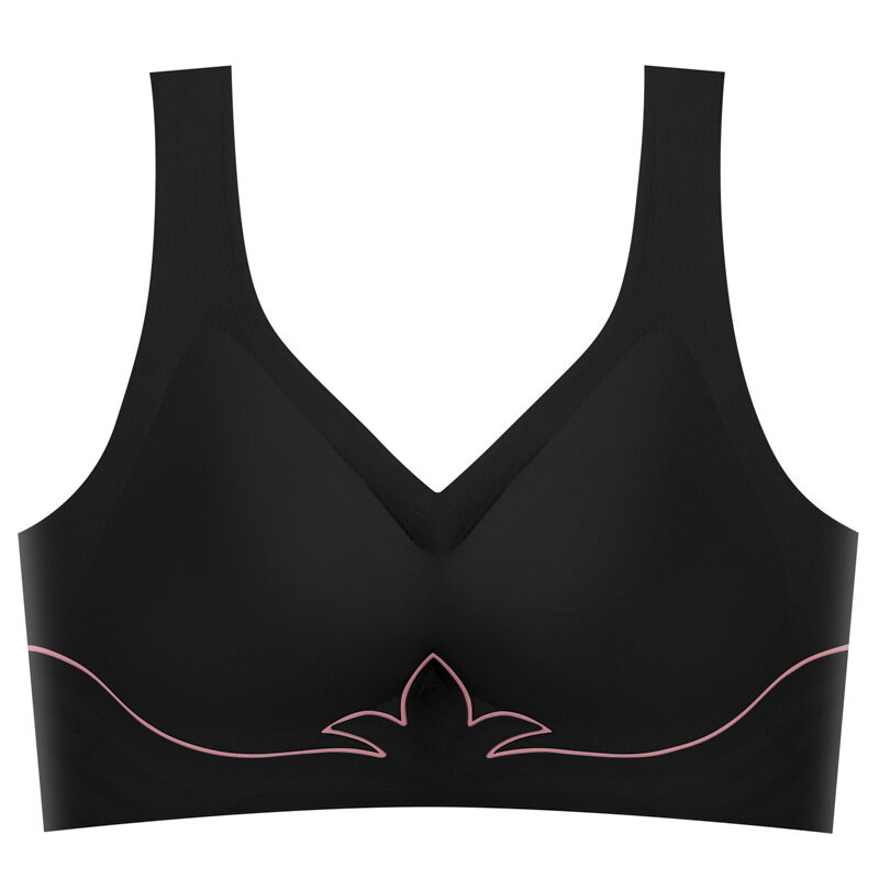 Графеновый латексный бюстгальтер для красоты, бесшовный, с эффектом пуш-ап, для сна, йоги, ударопрочный спортивный жилет, обертывание груди для женщин