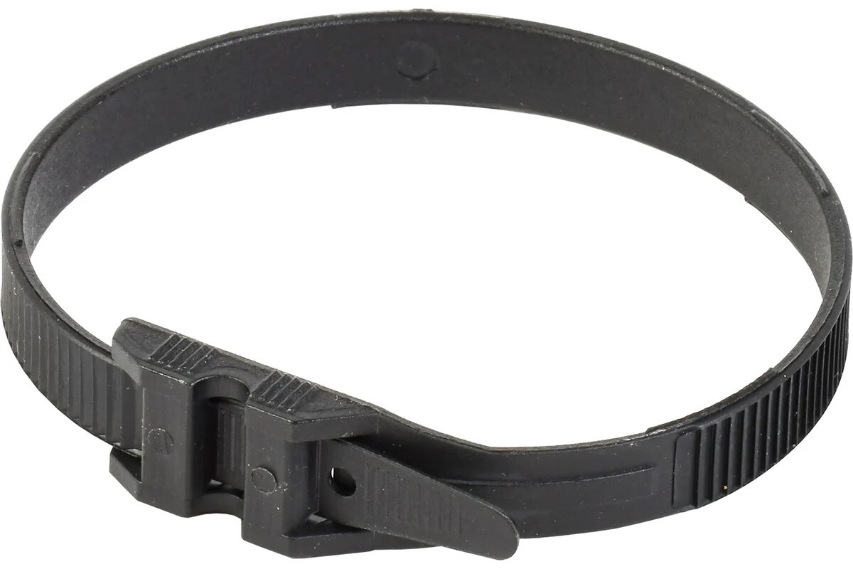 IEK Хомут для СИП ХС-260 UHH21-D9-260-100, монтажный крепёж для воздушных линий 100 шт