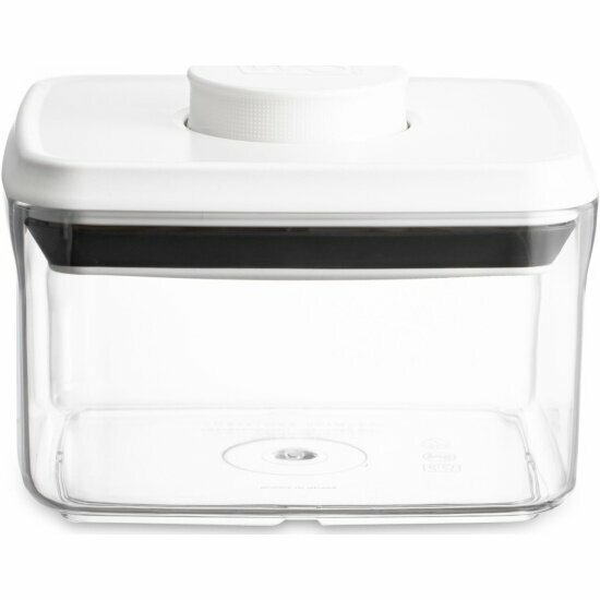 Контейнер для сыпучих продуктов с вакуумной крышкой WO Home CLICK (WO1007) 520 мл, 12,3х10,5х7,7 см, пластик