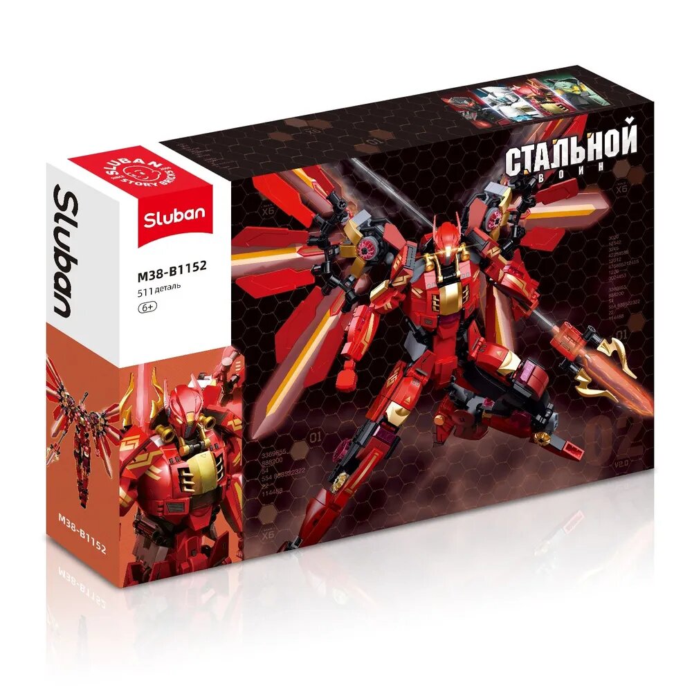 Конструктор "Космический робот" 511 деталей SLUBAN M38-B1152