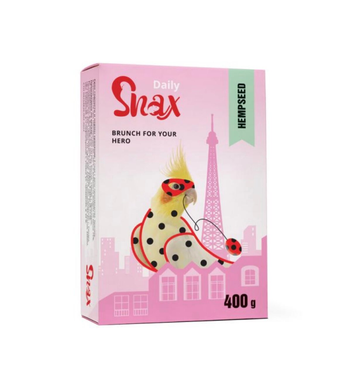 Корм Snax Daily для средних попугаев 400г