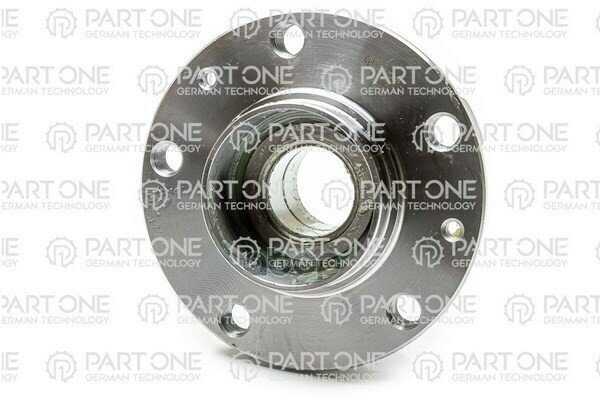 Ступица колеса rear, CITROEN С5 08>, PEUGEOT 407 04>, 607 00>, d=128mm, with ABS PART-ONE арт. 1BK129H