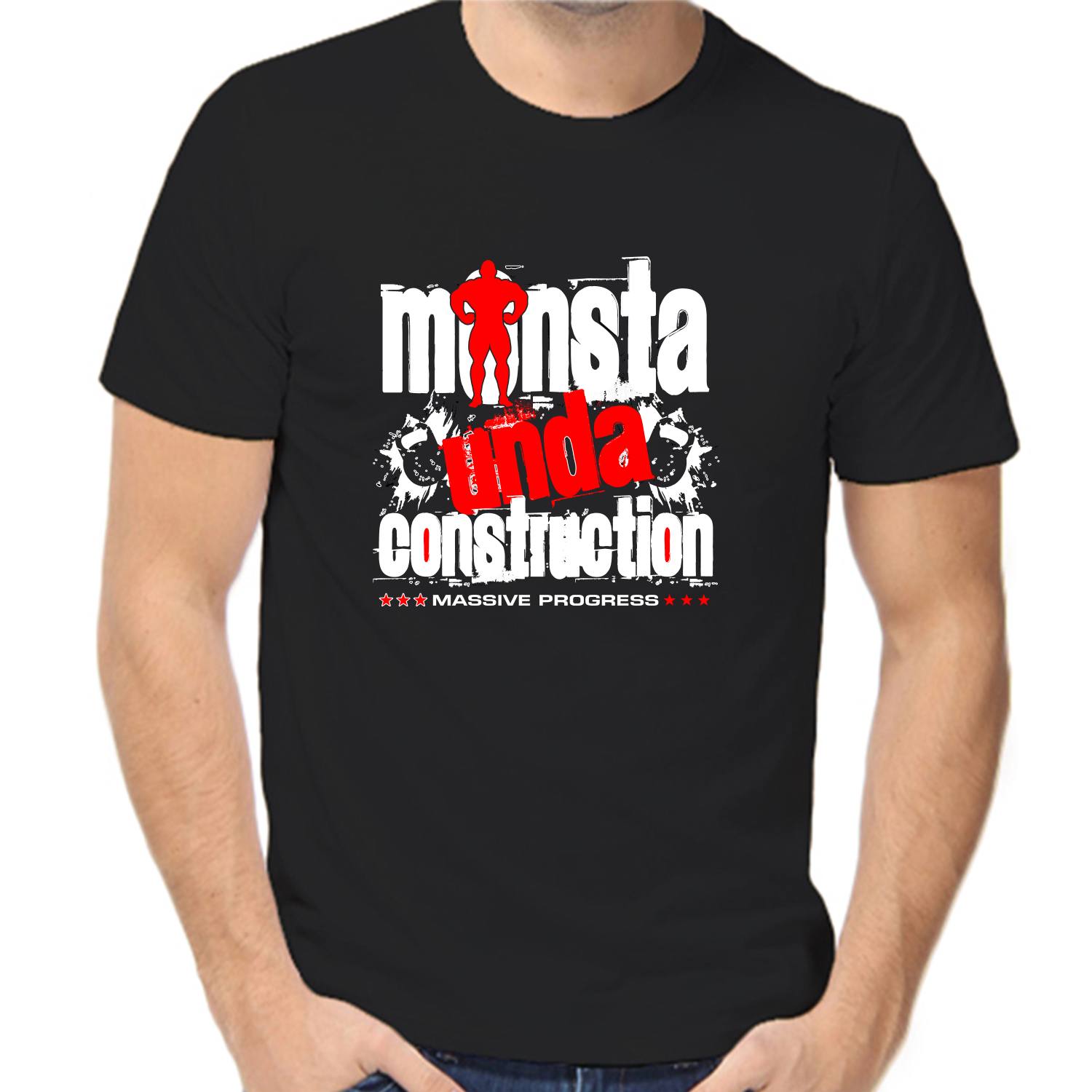 Футболка monsta unda construction