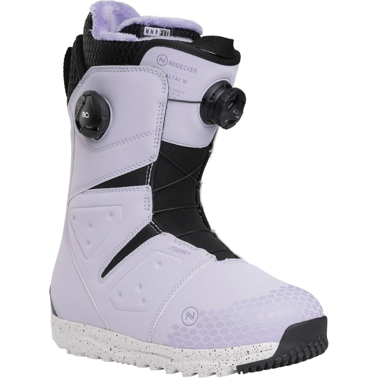 Ботинки сноубордические NIDECKER ALTAI W (24/25) Lavender, 7,5 US