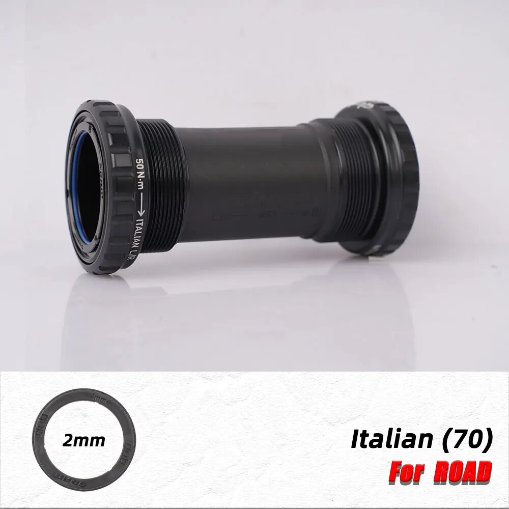 SRAM DUB BSA каретка для шоссейного велосипеда Черный, Italian (70)