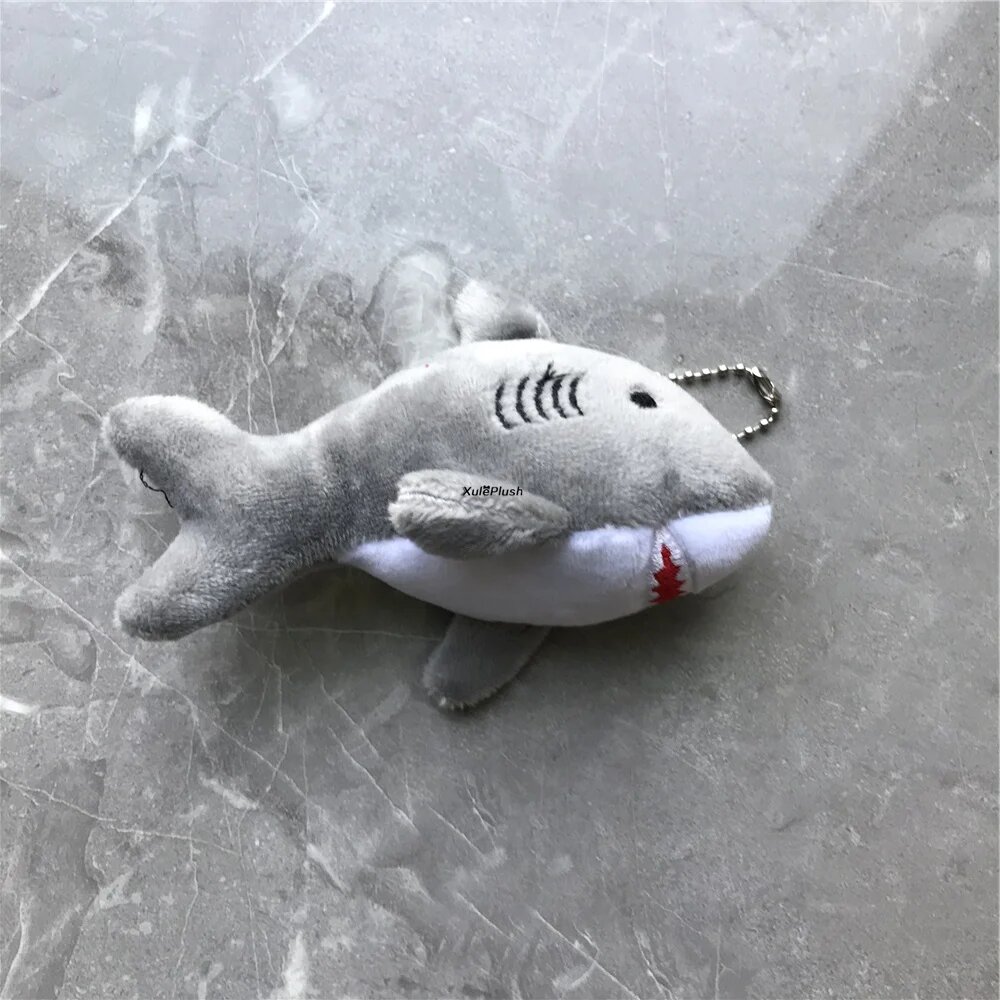 Плюшевый брелок акула Xuleplush Серый, Gray