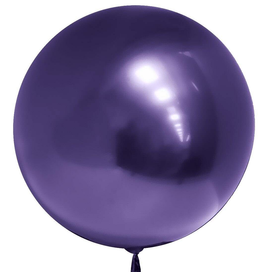 Набор шаров воздушных Falali сфера, Deco Bubble, фиолетовый, хром, 10 шт, 18' 46 см