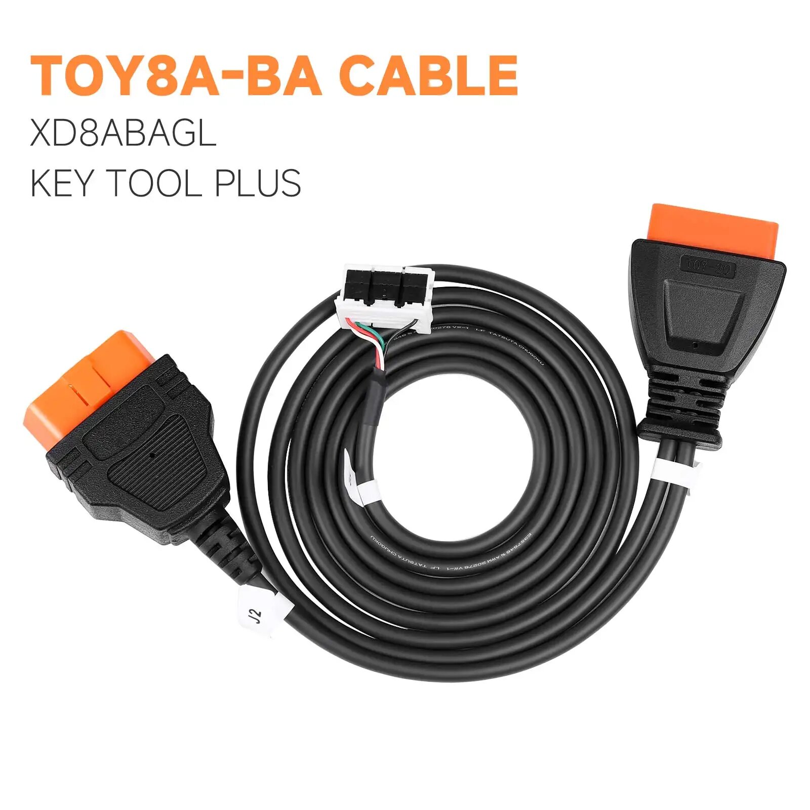 Адаптер XHORSE KD8ABAGL для Toyota BA, все ключи для Toyota BA 2022 г, дополнительные ключи и AKL, работает с VDI Key Tool Plus, Max Pro