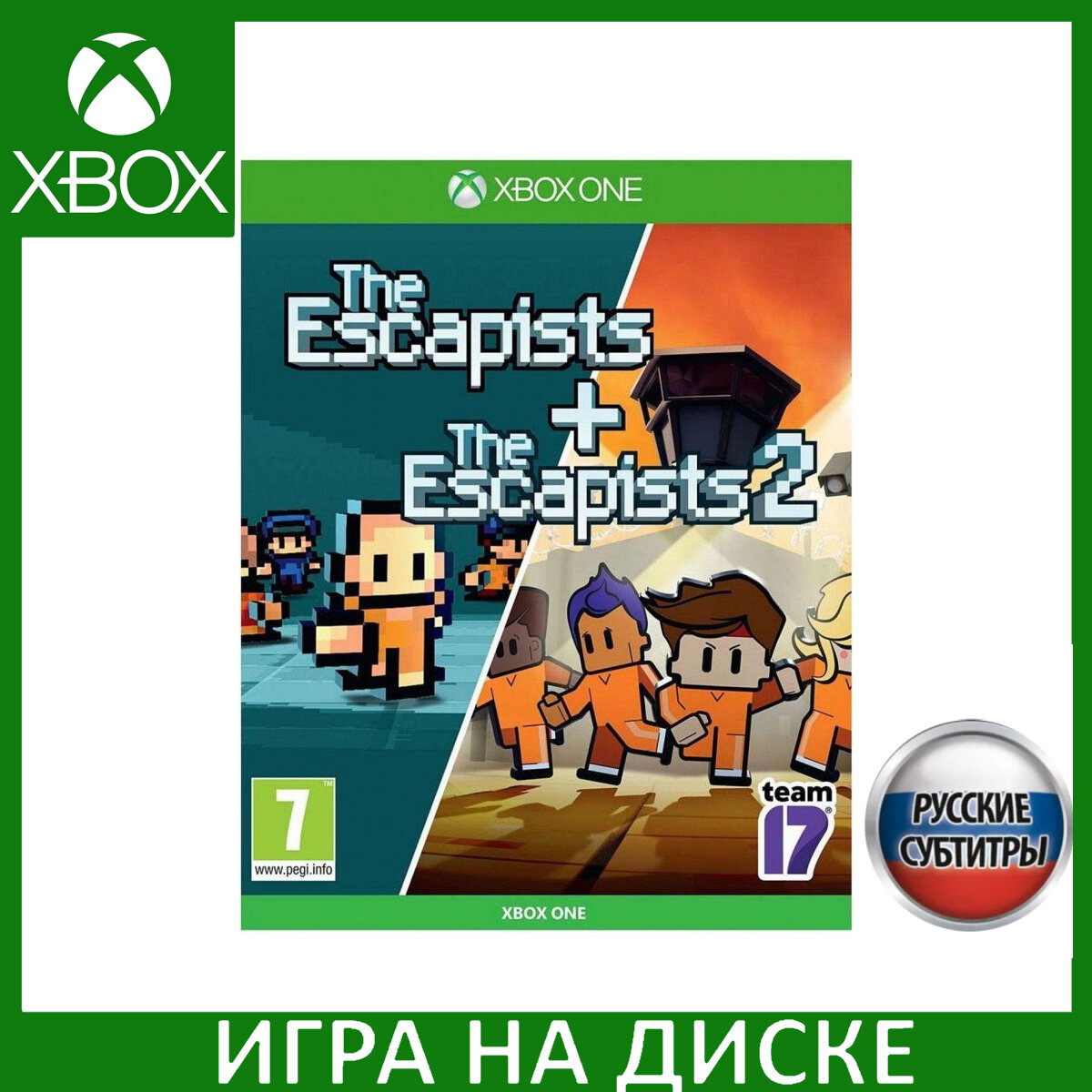 Игра The Escapists + The Escapists 2 Xbox One Русская Версия Диск на Xbox One