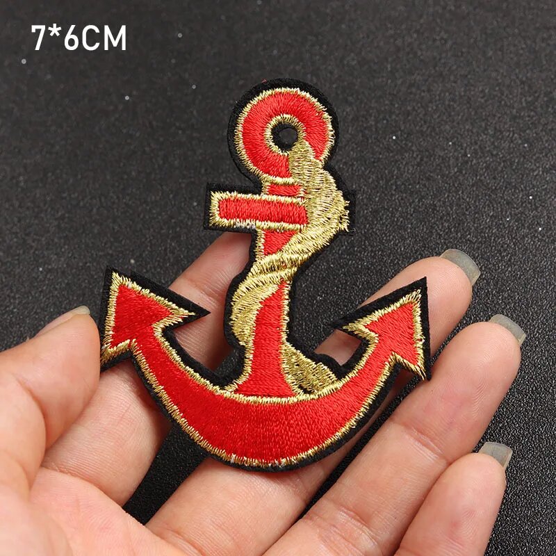 Патчи с вышивкой якоря для одежды G-BT0042-8