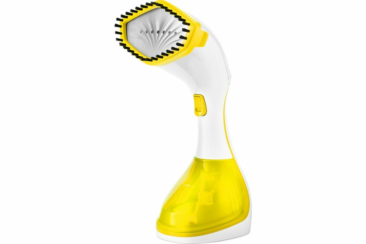 Ручной отпариватель 2 в 1 Kitfort КТ-999-4, 1600 Вт, бело-желтый