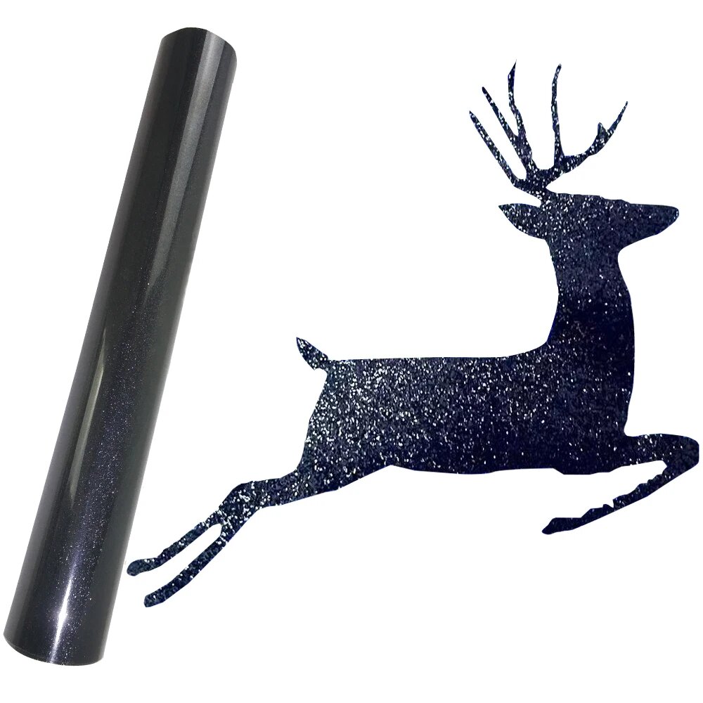 Блестящая виниловая пленка для термопечати 30x20 см GLI008