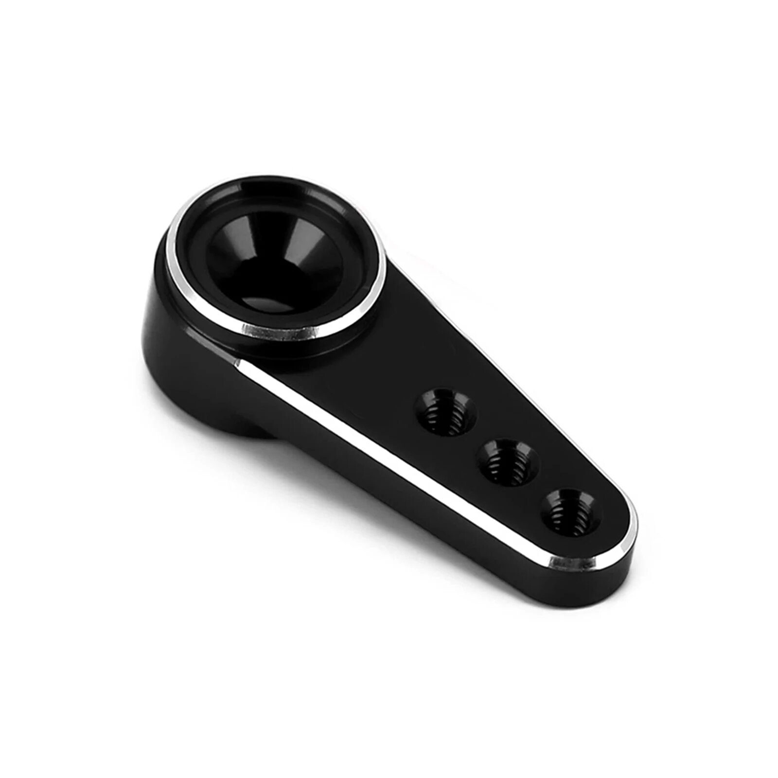 Металлический сервопривод 15T черный/красный для Emax ES08MA II Axial SCX24 Черный, Black