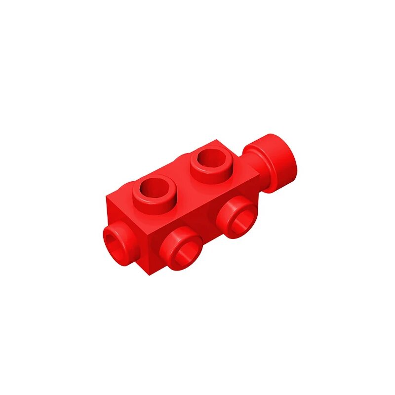 Красный кубик Lego 1x2x2/3, Цвет: 010