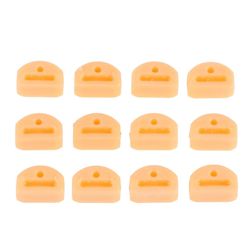 Набор Из 12 Металлических Треугольных Фиксаторов Для Струн Гитары (аккордеона), Классический Аксессуар Для Гитары