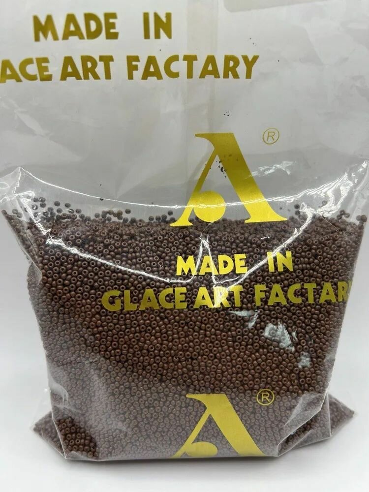 Бисер калиброванный SIZE:12 в упаковке 450гр.