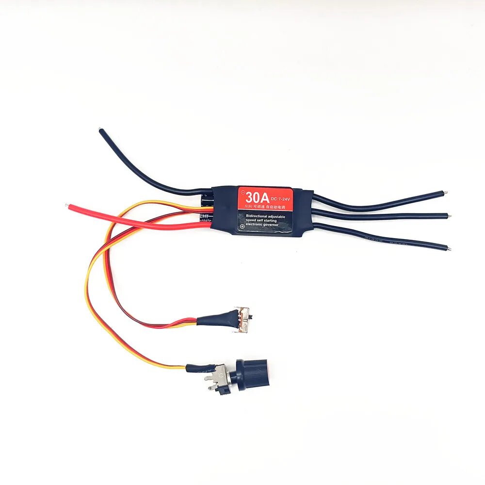 Бесщеточный регулятор скорости 30A/60A для DIY инструментов