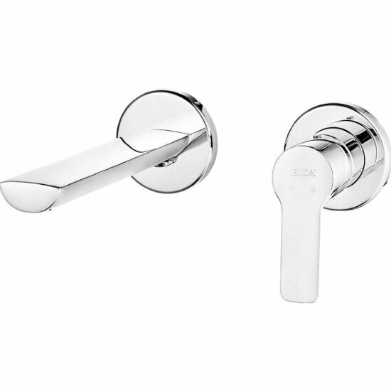 Смеситель для раковины E.c.a. LUNA 102167606EX-YY, хром