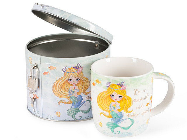 14059 FISSMAN Чашка 350мл в подарочной упаковке (фарфор)