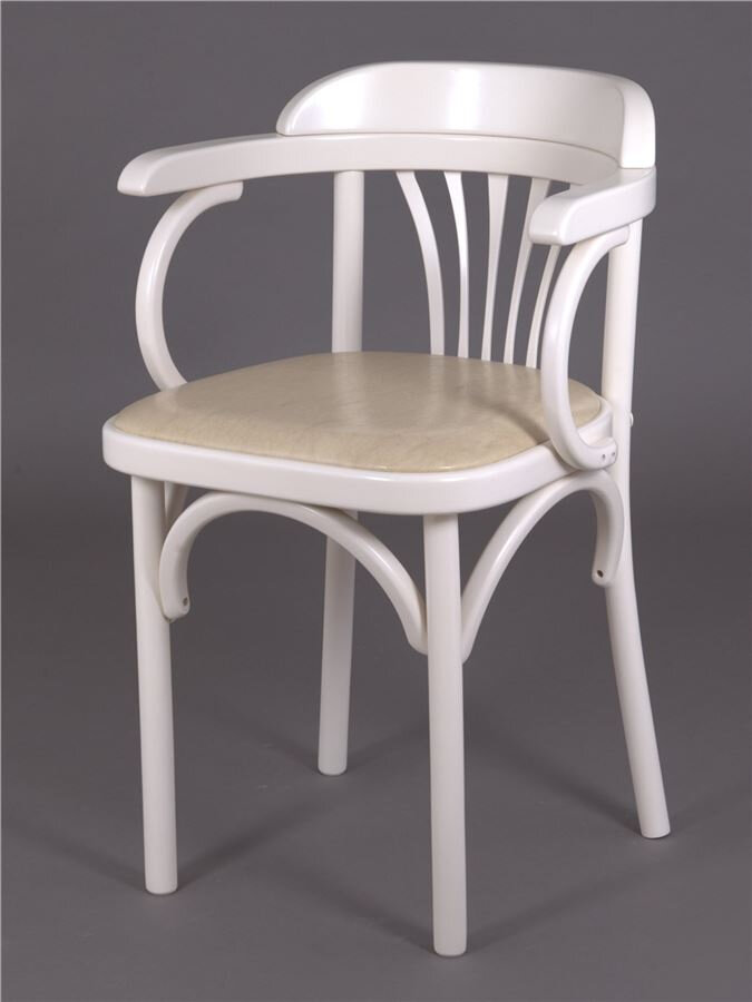 Стул Венский мягкий (слоновая кость, экокожа бежевая)