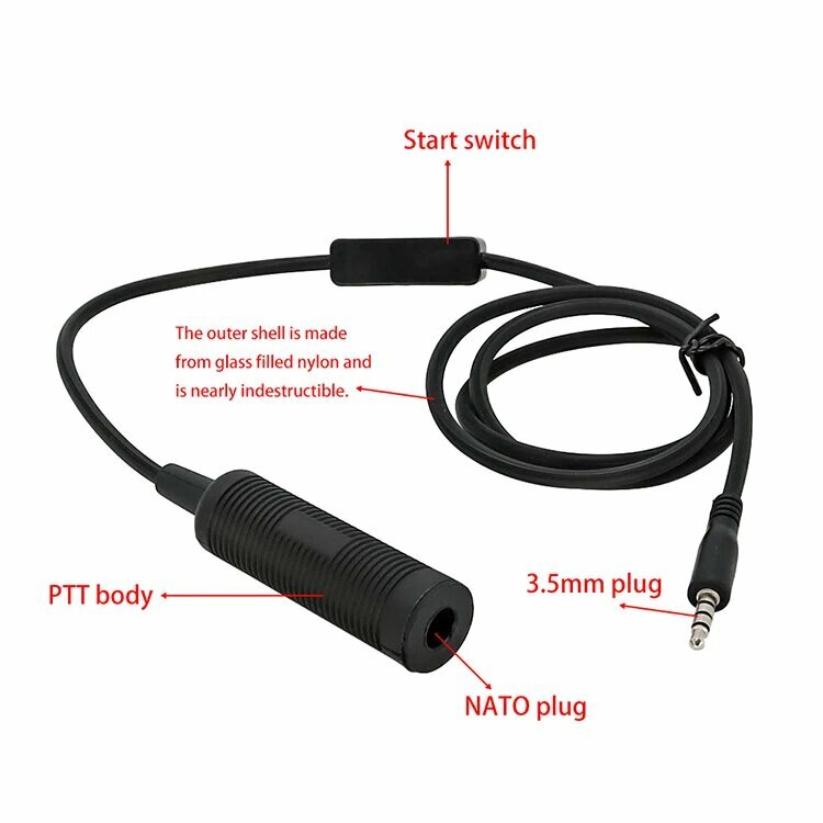 Адаптер для телефона 3,5 мм, Non military headset