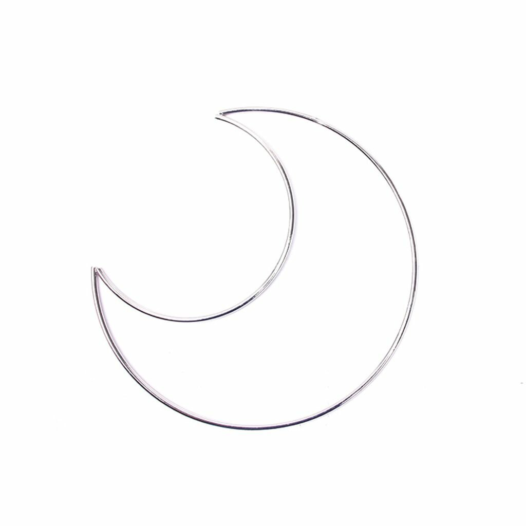 DIY ловец снов ручной работы материал аксессуары гальваническое серебряное лунное железное кольцо-150 мм