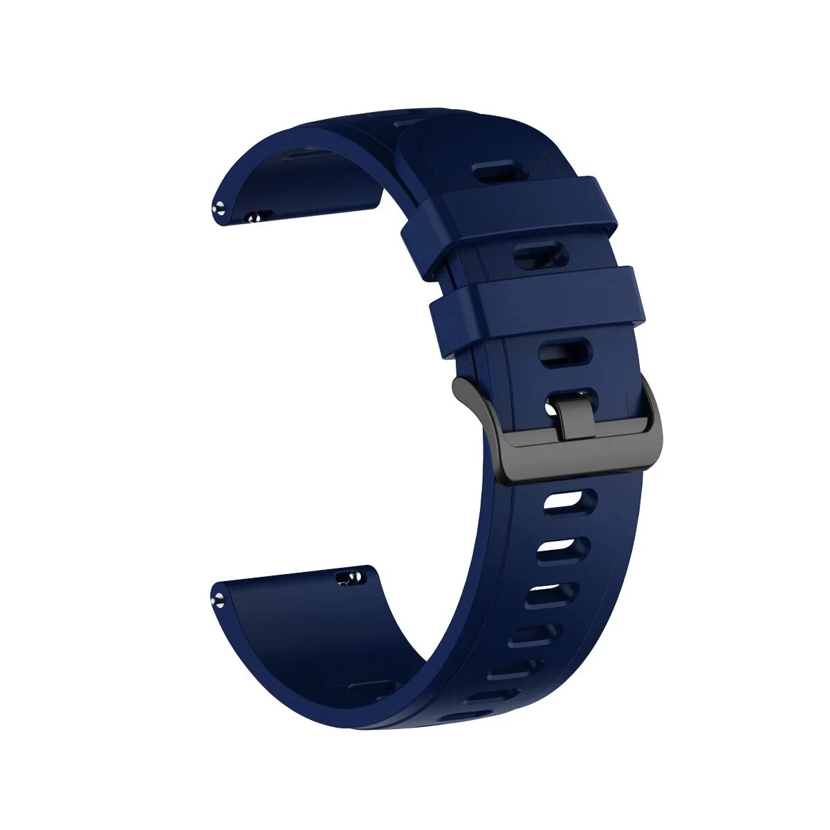 Ремешок для часов YEELUSEE силиконовый 22 мм для Amazfit GTR 4/3/2/3 Pro Синий, GTR 47mm, DARK BLUE